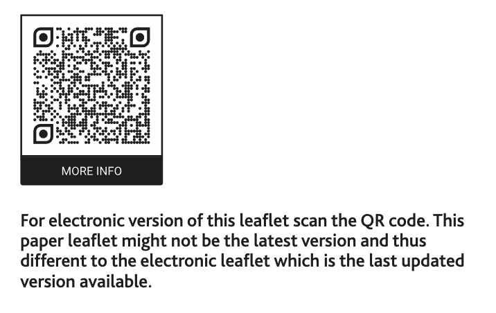 QR Codes in Patient Information Leaflets | Thyroid UK