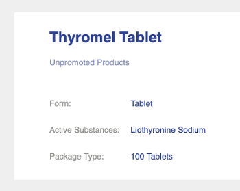 Is Tiromel even produced anymore? | Thyroid UK